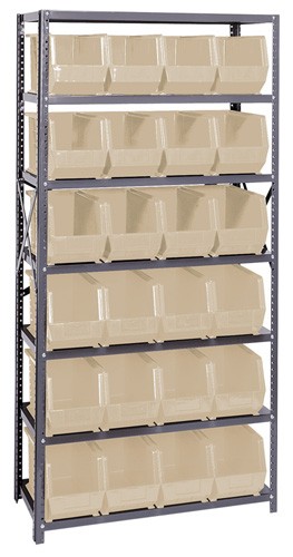 QSBU-265 Giant open hopper storage unit - Quantum Storage