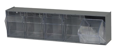 QTB305 Clear Tip out Bin - Quantum Storage