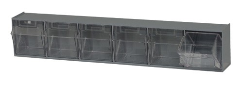 QTB306 Clear Tip out Bin - Quantum Storage