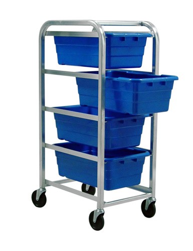 TR4-2516-8 Tub Rack with Cross Stack Tubs - Quantum Storage