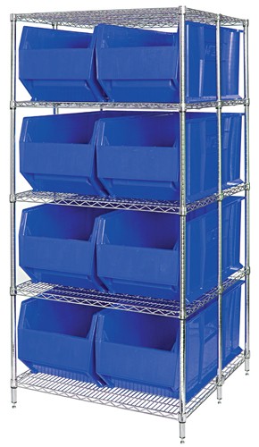 WRA86-2142C-206 Rack Bin Container Wire Package - Quantum Storage