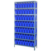 Steel Shelving Systems with Bins - Store-Max 8" Shelf Bins (QSB Series ...
