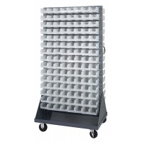 QMD-36H-220CL Mobile Louvered Rack - Quantum Storage